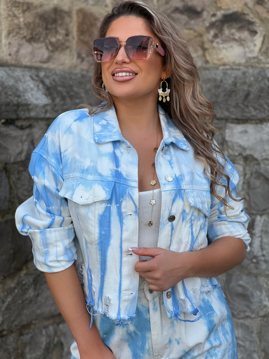 Chemise en jeans FELBA - BLEU – BOUTIQUE MDA